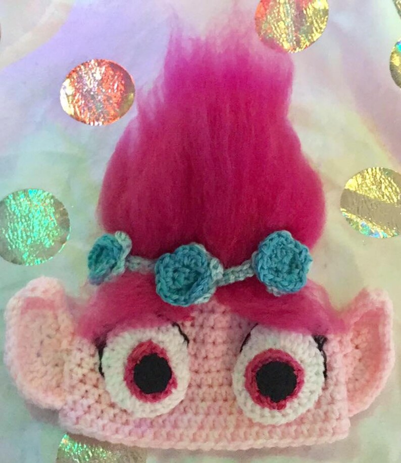 Troll Hat Princess Poppy - Etsy