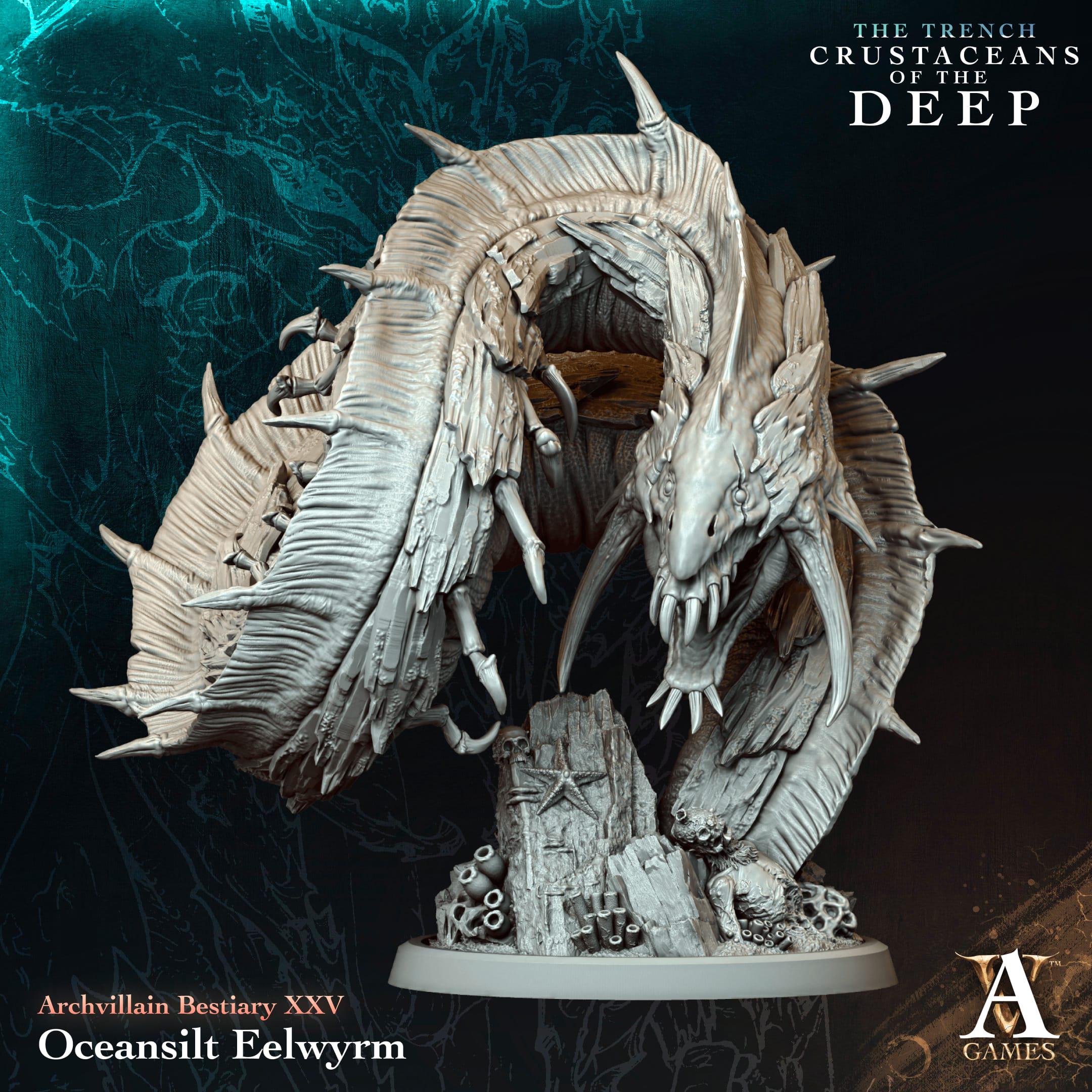The Trench - Crustaceans of the Deep by Archvillaingames | 3D Printed ...