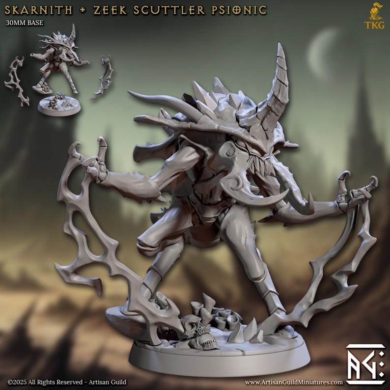 Brood of the Zeek Scuttlers by Artisan Guild | 3D Printed Miniatures - Etsy