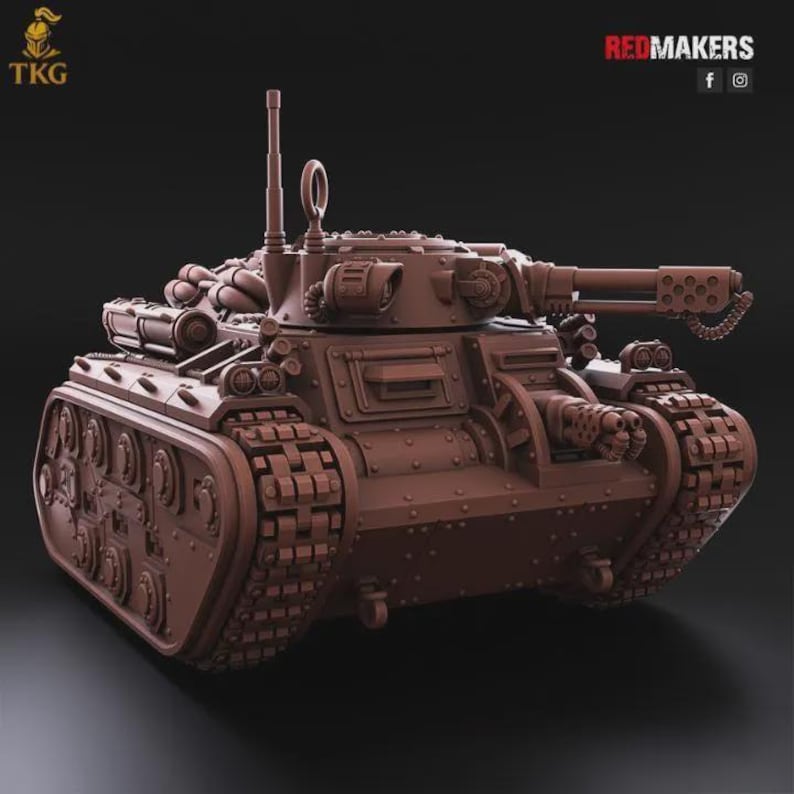 Armored Flamethrower - Imperial Force by Redmakers | 3D Printed ...