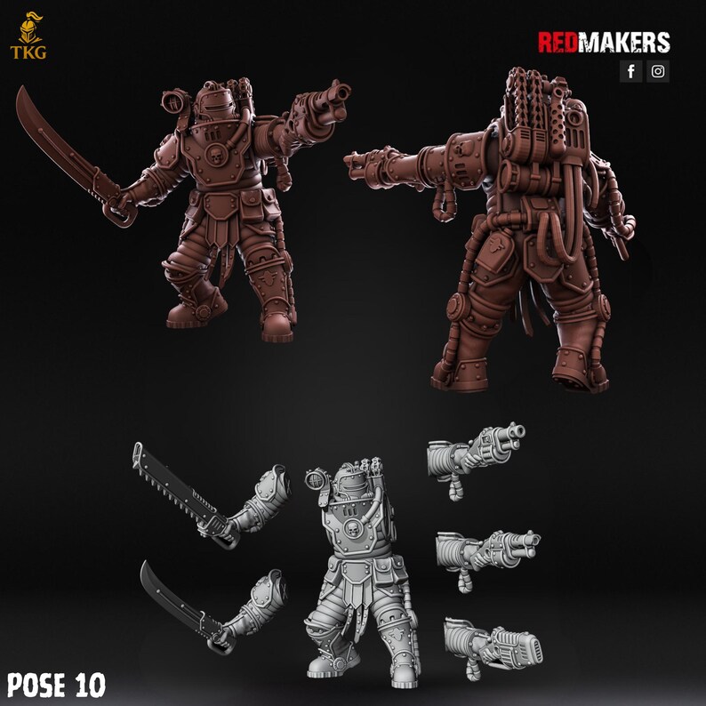 Solar Guard - Infantry Squad by Red Makers | 3D Printed Tabletop ...