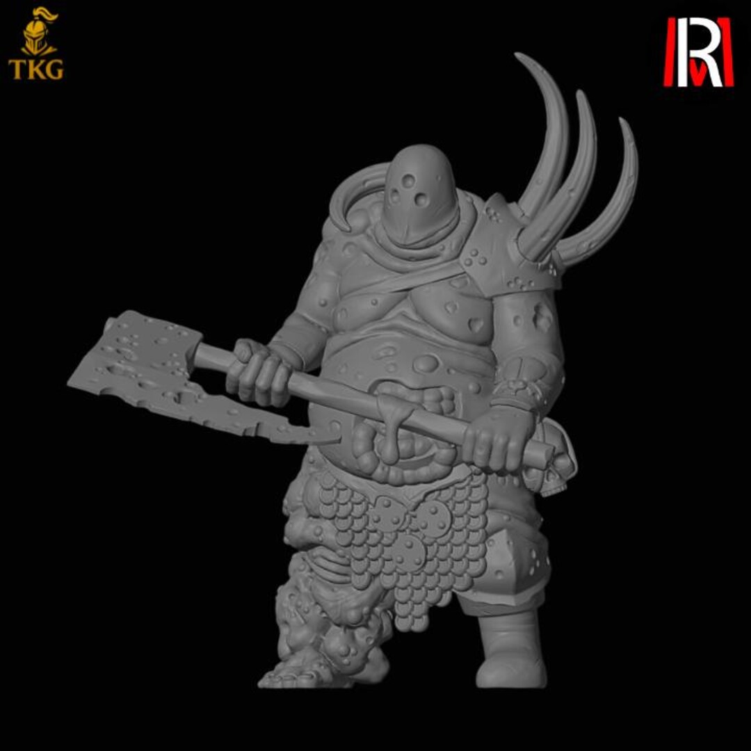 Plague Lord | Lord of Plagues Proxy by Rafail | 3D Printed Tabletop ...