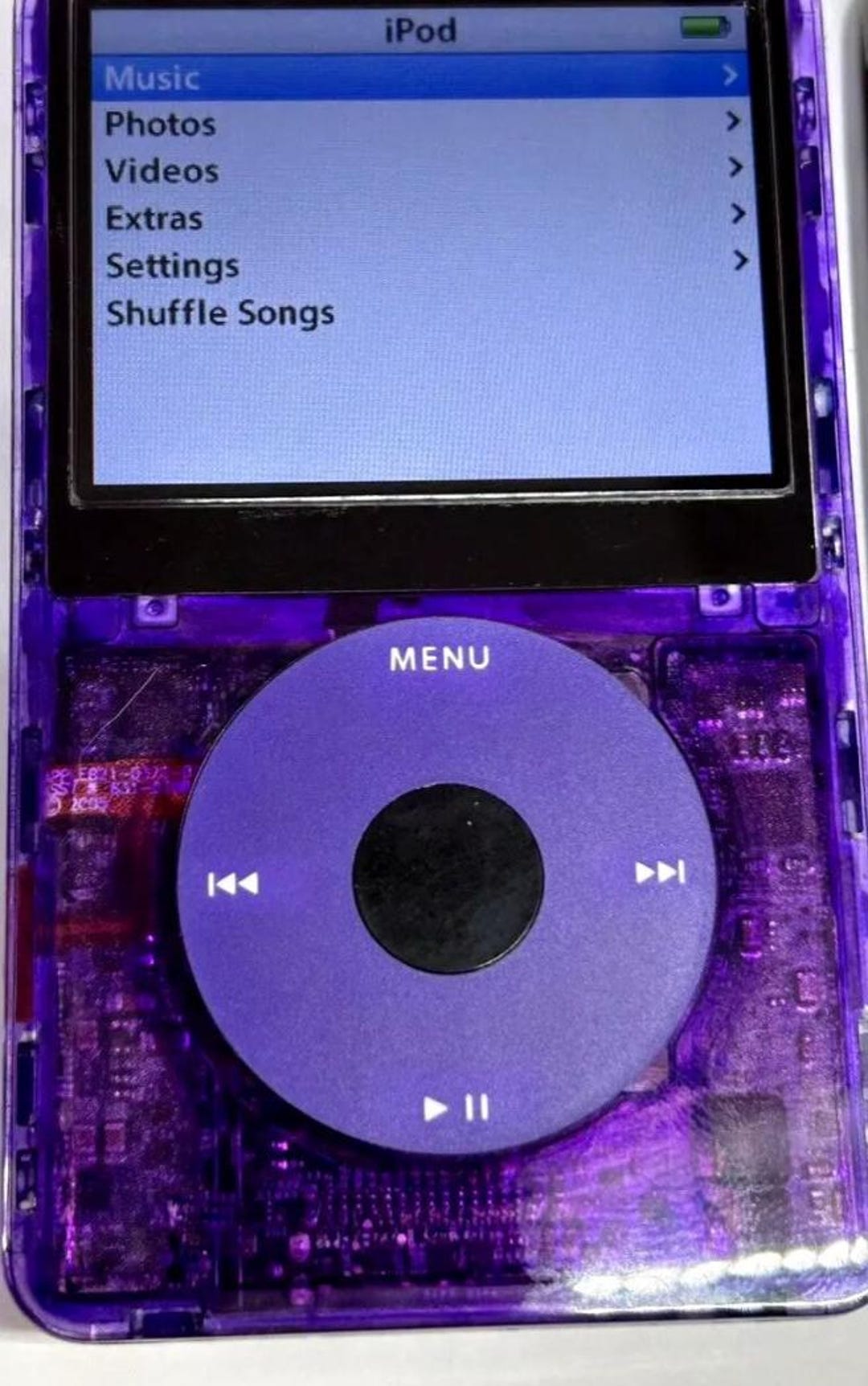 APPLE Ipod Classic 5.5th Atomic Purple Black 2TB SSD Wolfson DAC 3000 ...