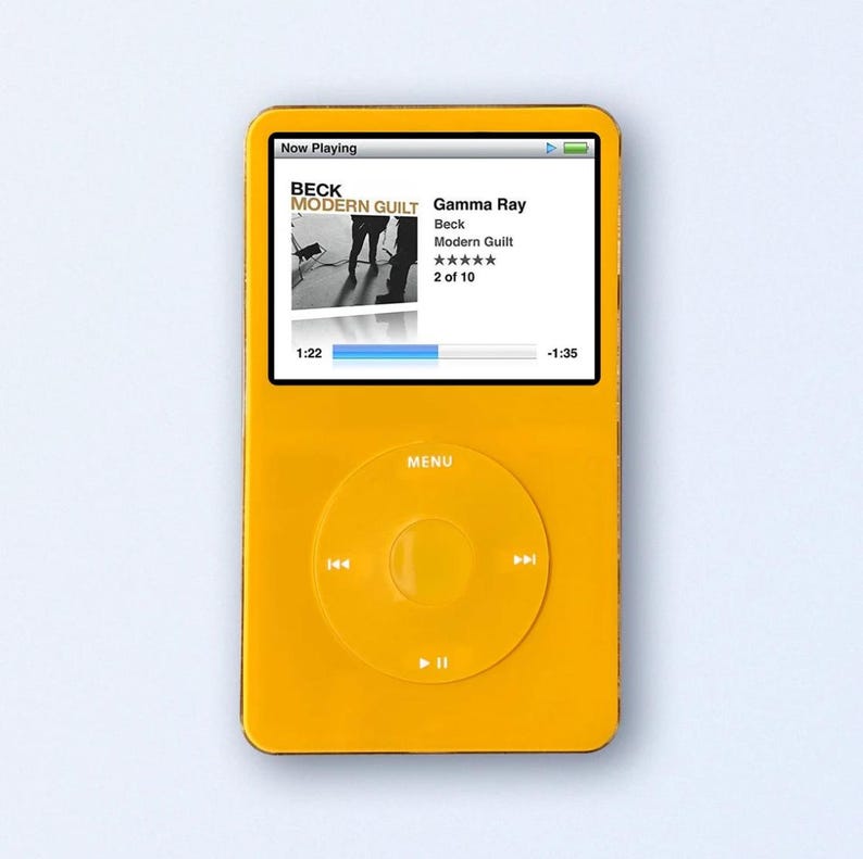 Bluetooth Modded Ipod Video 5th Professionally Upgraded Custom Ipod Classic Wolfson Dac Media ...