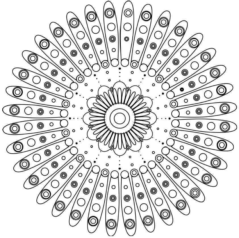 21 Mandala Coloring Pages | Printable Coloring Book | Digital Download ...
