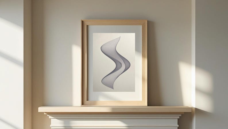 Original Pen Plotter Art | Generative Art | Unique Geometric Artwork ...