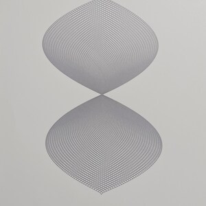 Original Pen Plotter Art, Generative Art, Unique Geometric Artwork ...