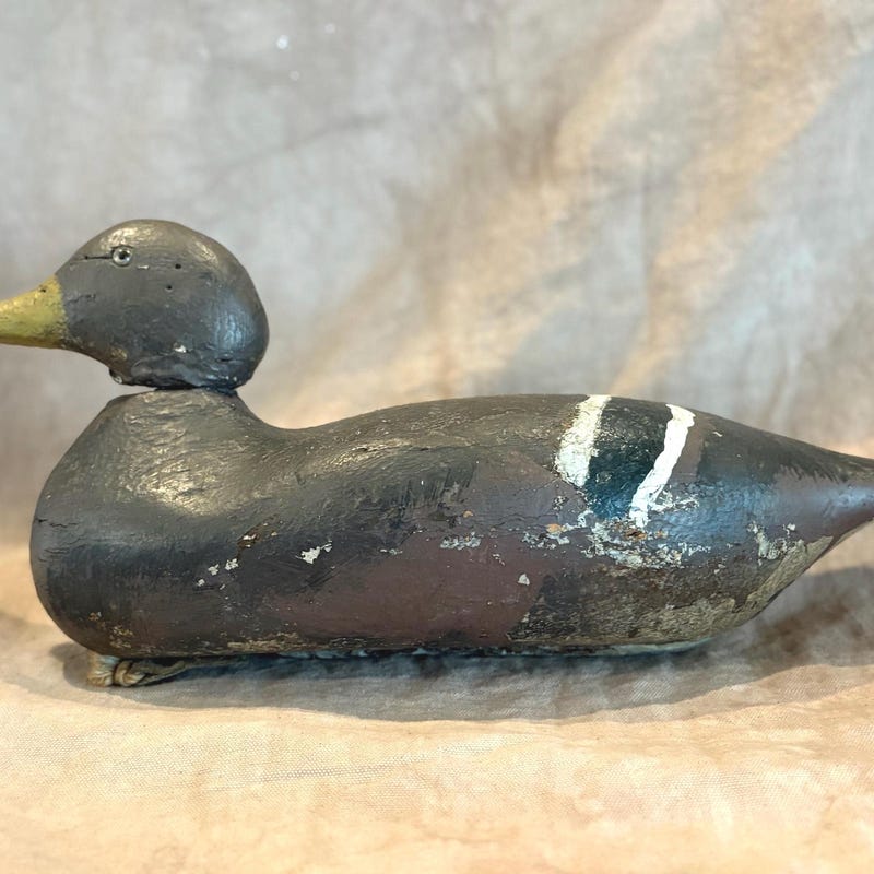 Mason Antique Duck Decoy - Etsy