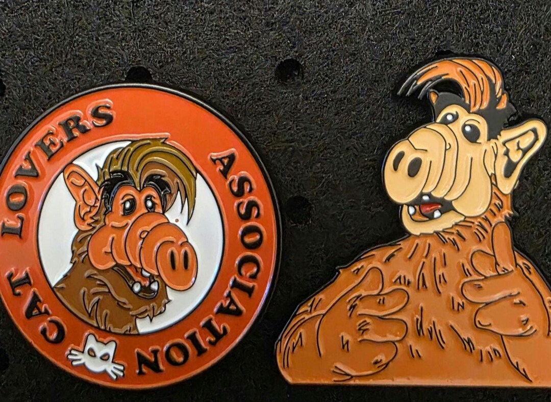 ALF Enamel Pin - Etsy