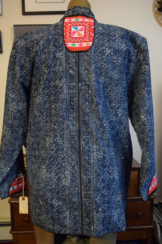 Authentic Thai Batik Embroidered Jacket - Gem