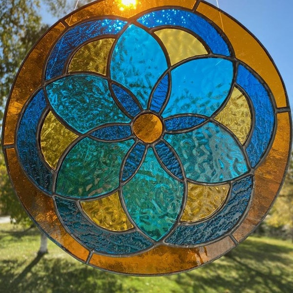 Mandala Suncatcher - Etsy