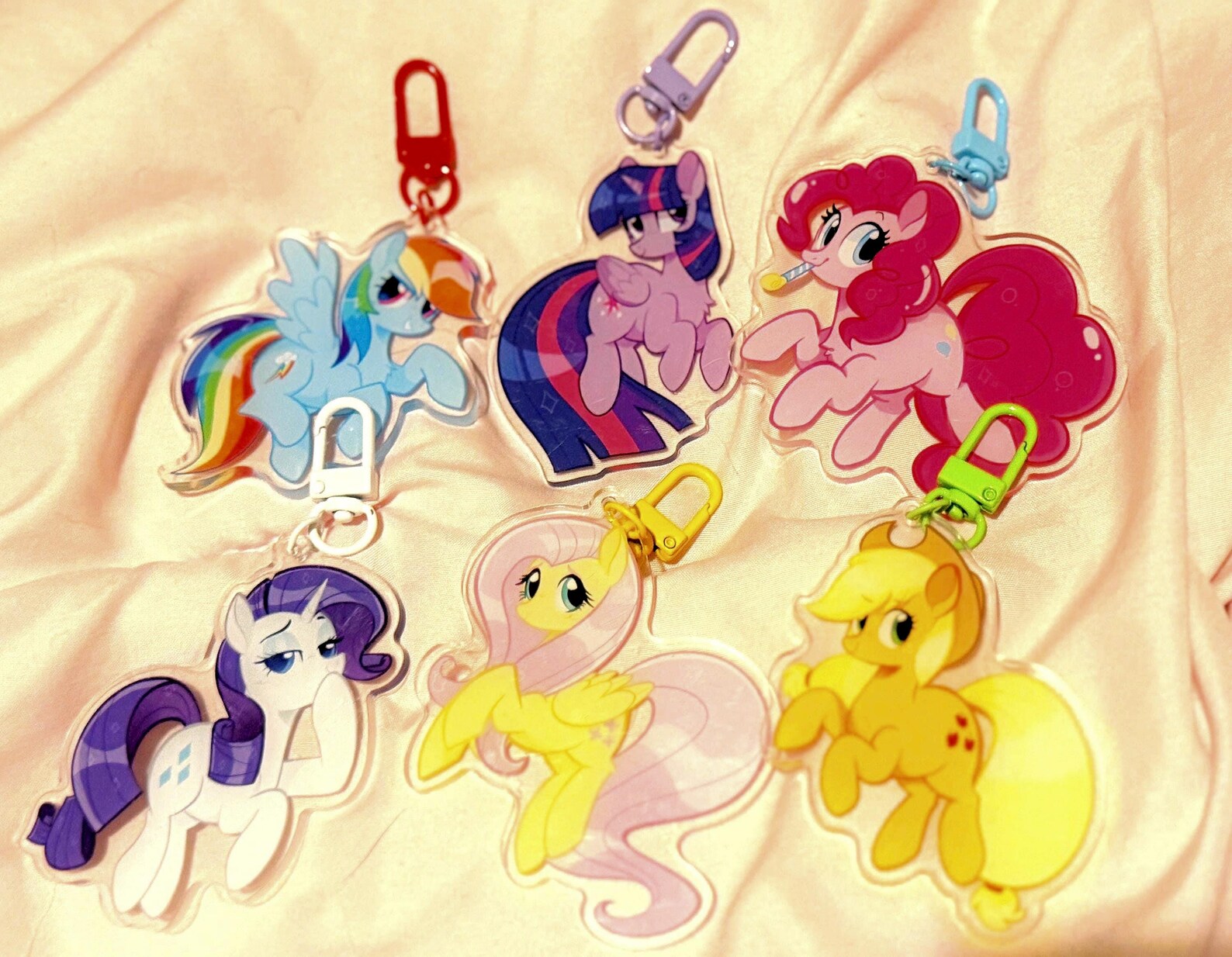 My Little Pony Keychains - Etsy