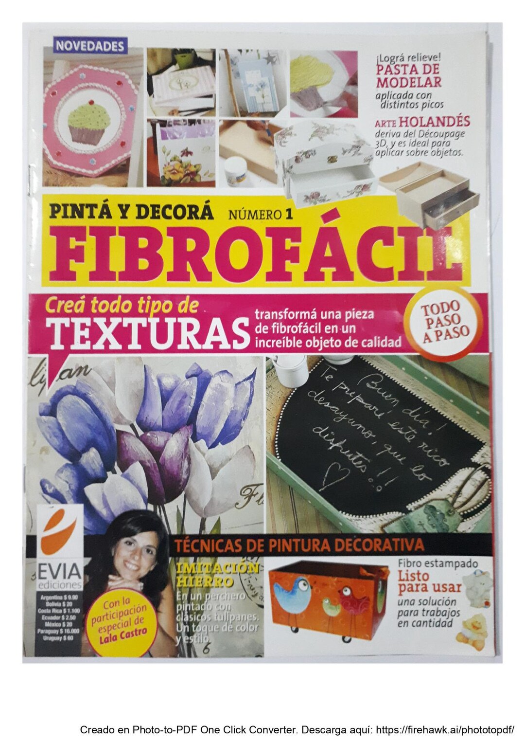 Pintá Y Decora Magazine. Painting Techniques, MDF Wood Decoration ...
