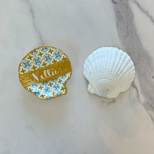 Shell Place Card - Etsy