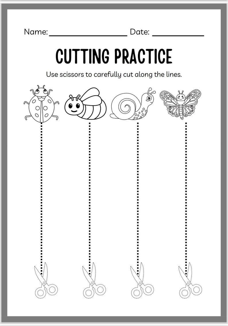 Back to School Preschool Learning Pack | Name Practice, Alphabet ...