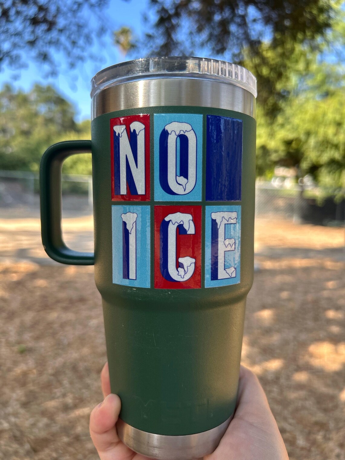 NO ICE Sticker - High Quality Decal - 2.85 X 3 In - Etsy