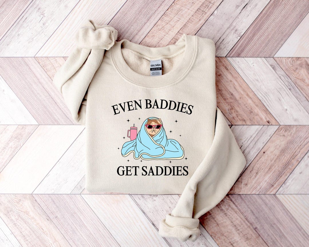 Funny Cat Meme Sweatshirt, Mental Health Humor (unisex S-XXL) - Etsy