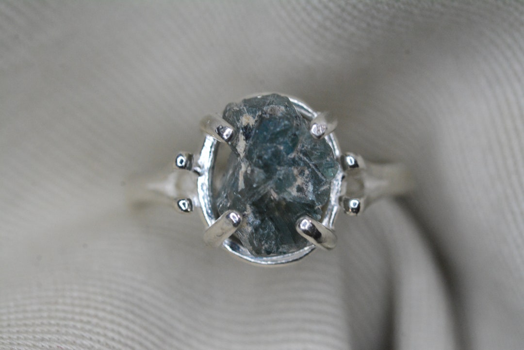 Certified Raw Alexandrite Ring 3.78 Carat Color Change Genuine Natural ...