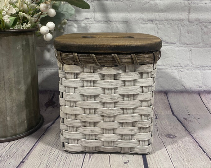 Tissue Basket /tissue Cover-tissue Box-primitive Style-handwoven Basket ...