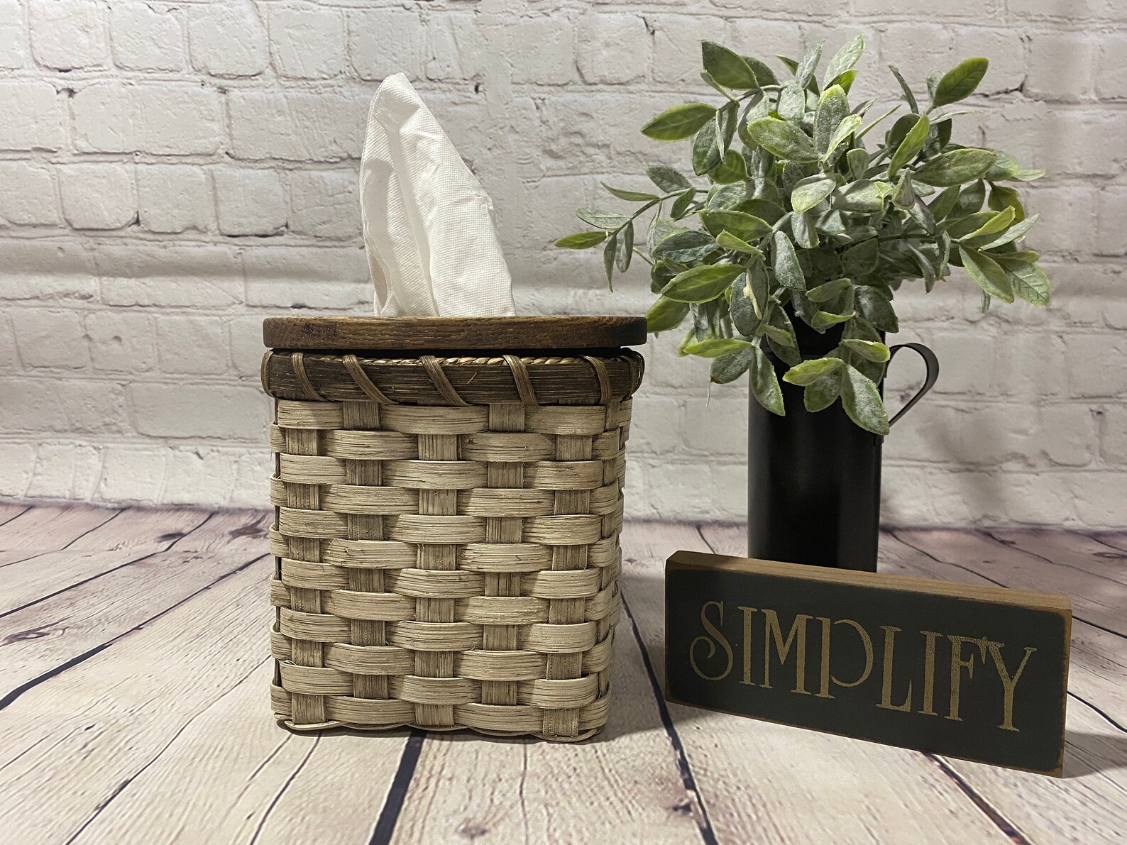 Tissue Basket /tissue Cover-tissue Box-primitive | Etsy