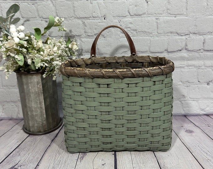 Mail Basket-wall Basket-handwoven Basket - Etsy