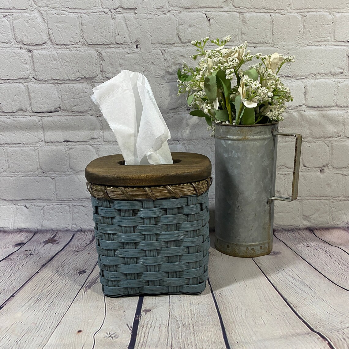 Tissue Basket /tissue Cover-tissue Box-primitive Style - Etsy