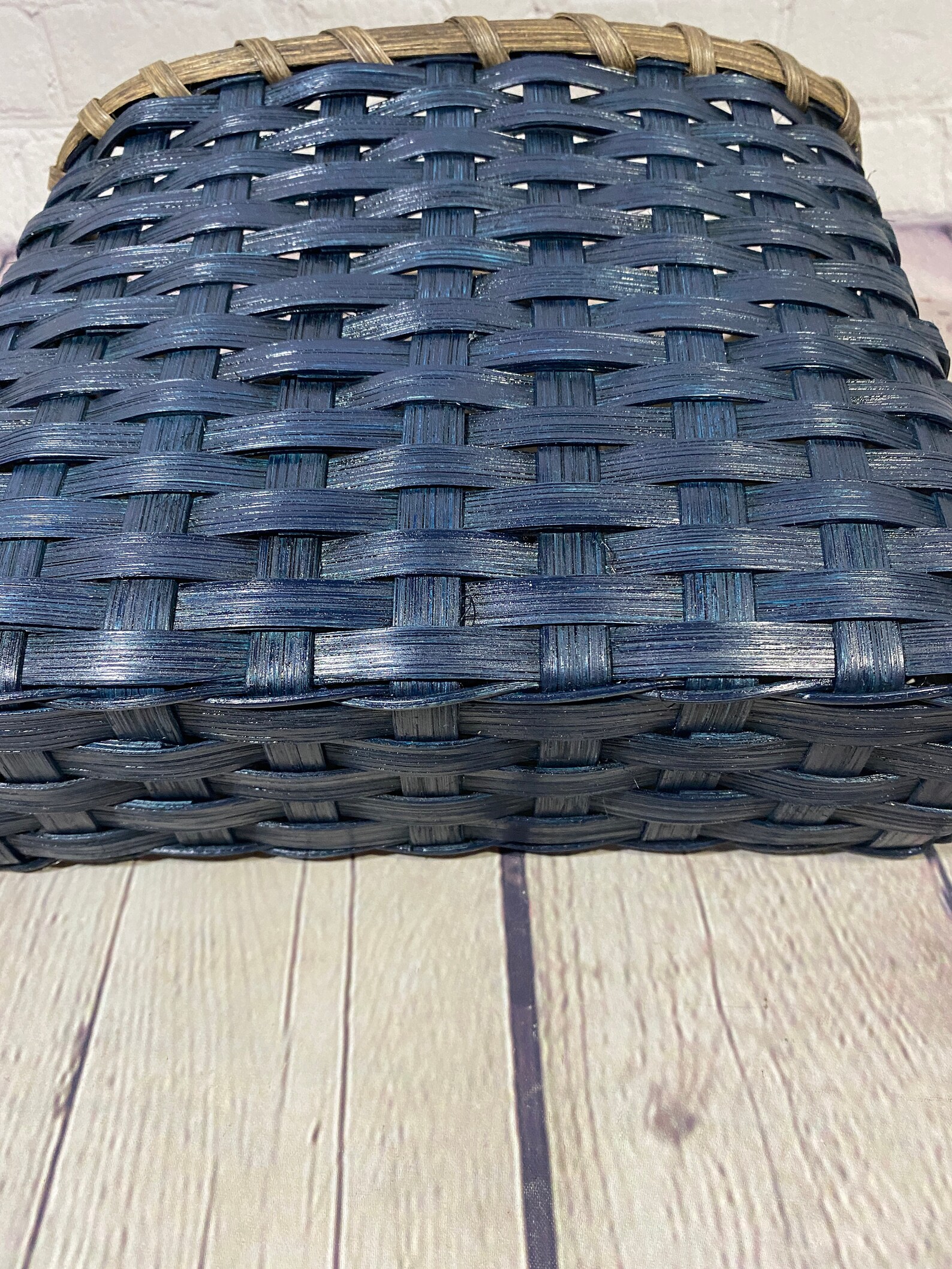 Mail Basket / Wall Basket-painted / Primitive Style Wall Basket ...