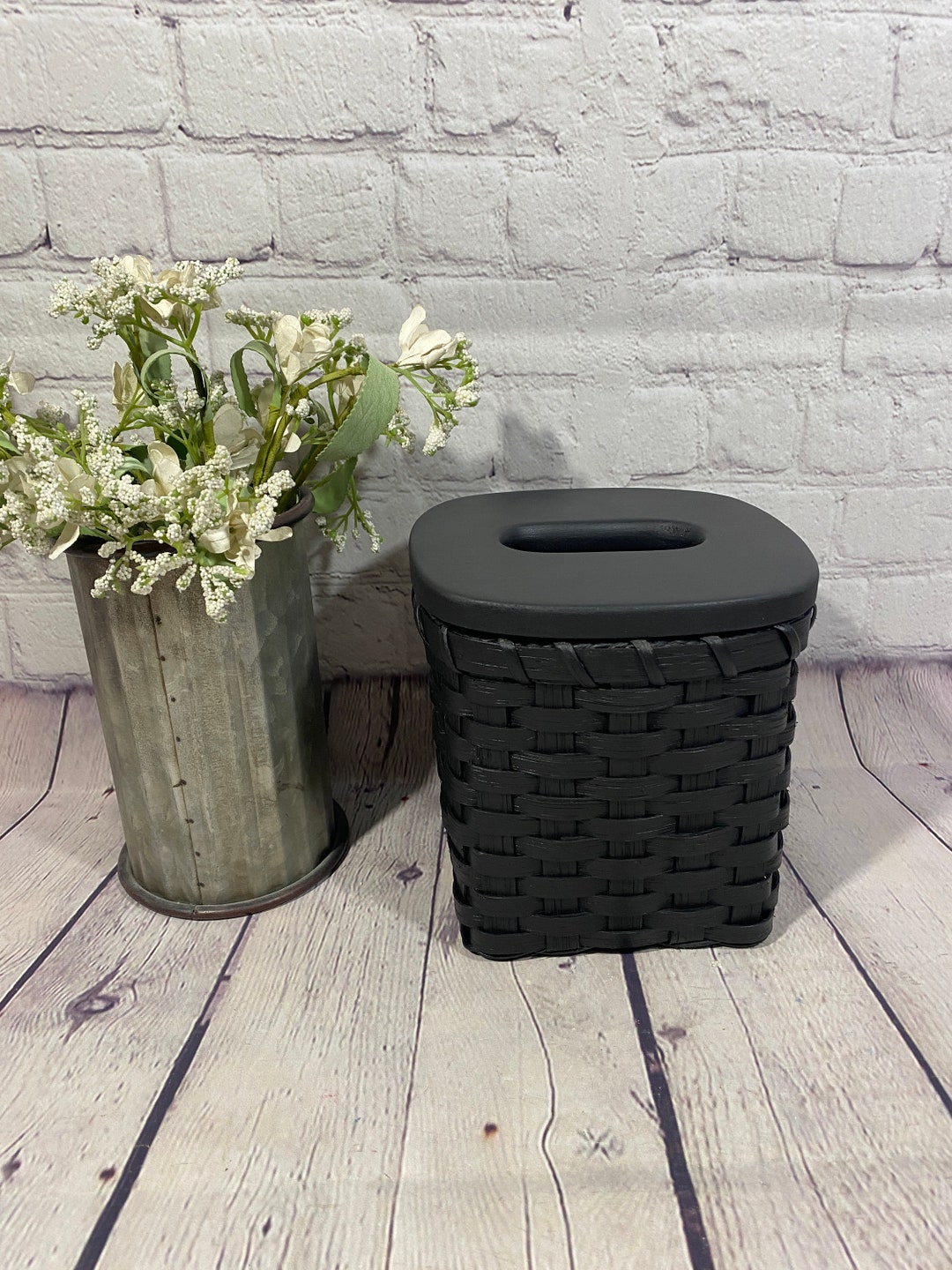 Tissue Basket /tissue Cover/tissue Box-black - Etsy