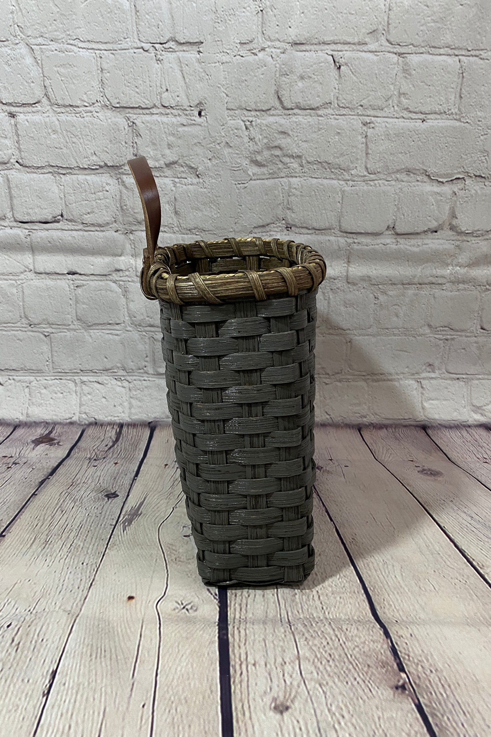Mail Basket / Wall Basket-Painted / Handwoven Basket / | Etsy