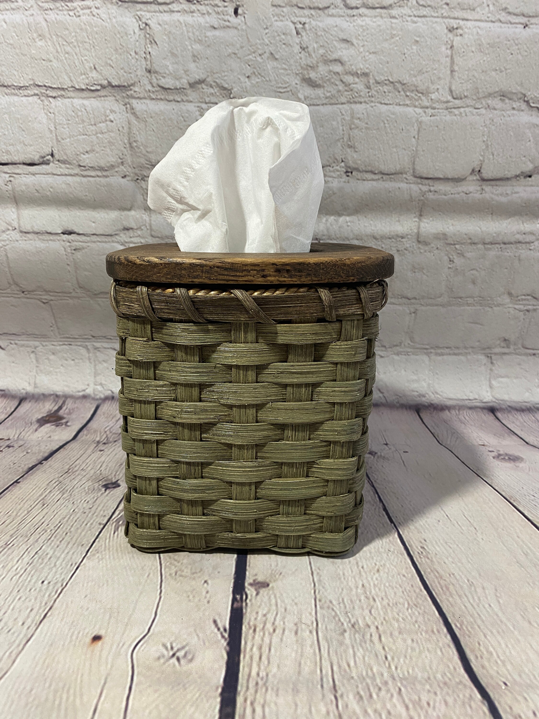 Tissue Basket /Tissue Cover/Tissue Box-Primitive Style | Etsy