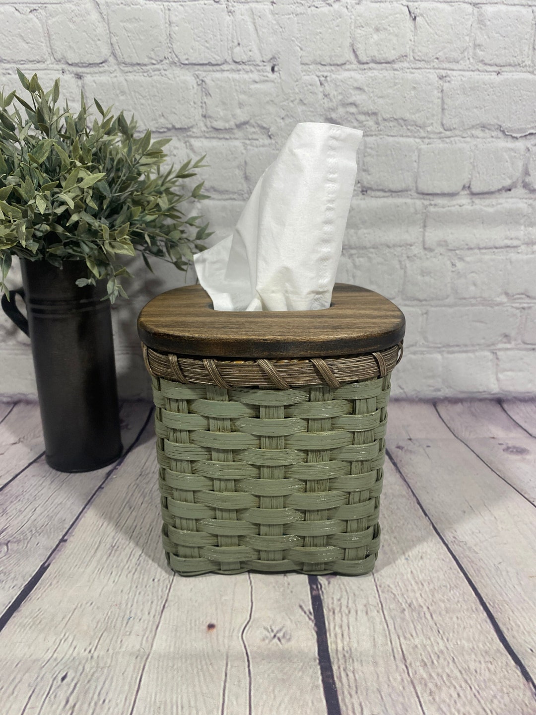 Tissue Basket-tissue Box-handwoven Basket - Etsy