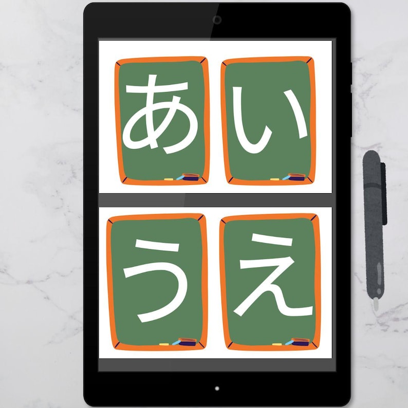 Hiragana Flashcards | Japanese Learning Cards, Printable Educational ...