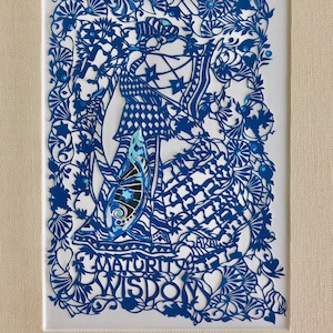 Sarah Papercut Art: Jewish Matriarch Name Meaning, Hebrew Quote - Etsy
