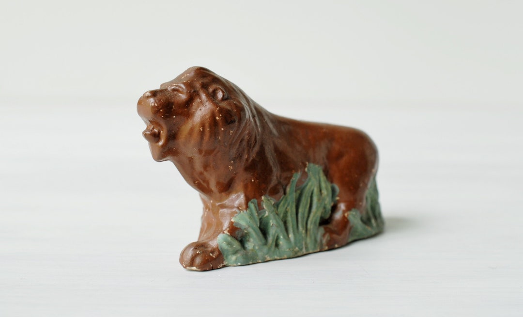 Vintage Numa the Lion, Tarzan Radio Show Plaster Figurine, 1932 Foulds ...