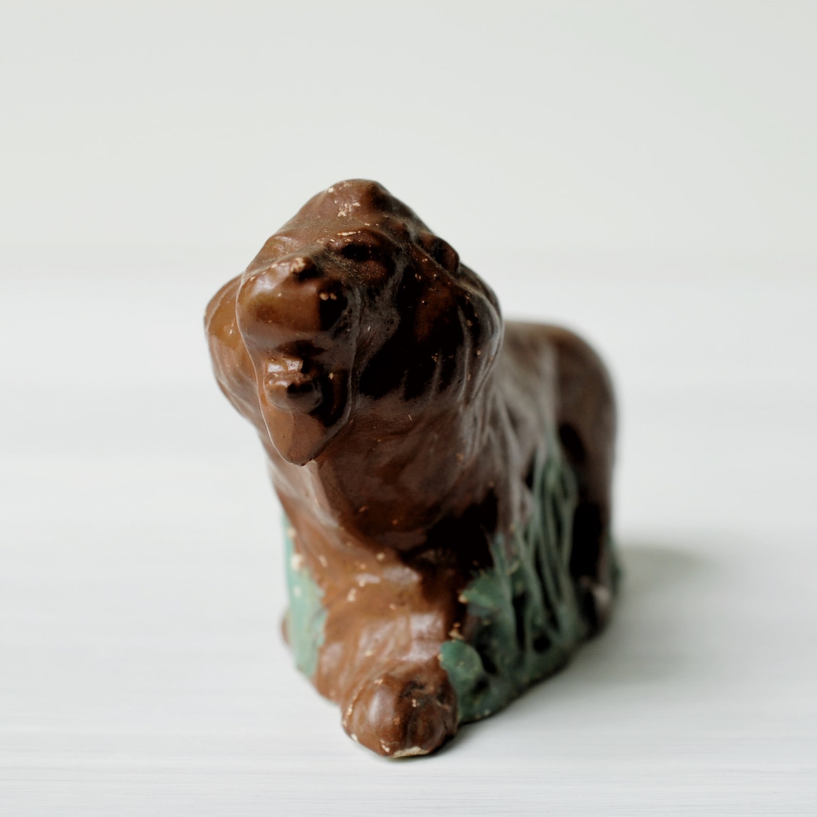 Vintage Numa the Lion, Tarzan Radio Show Plaster Figurine, 1932 Foulds ...