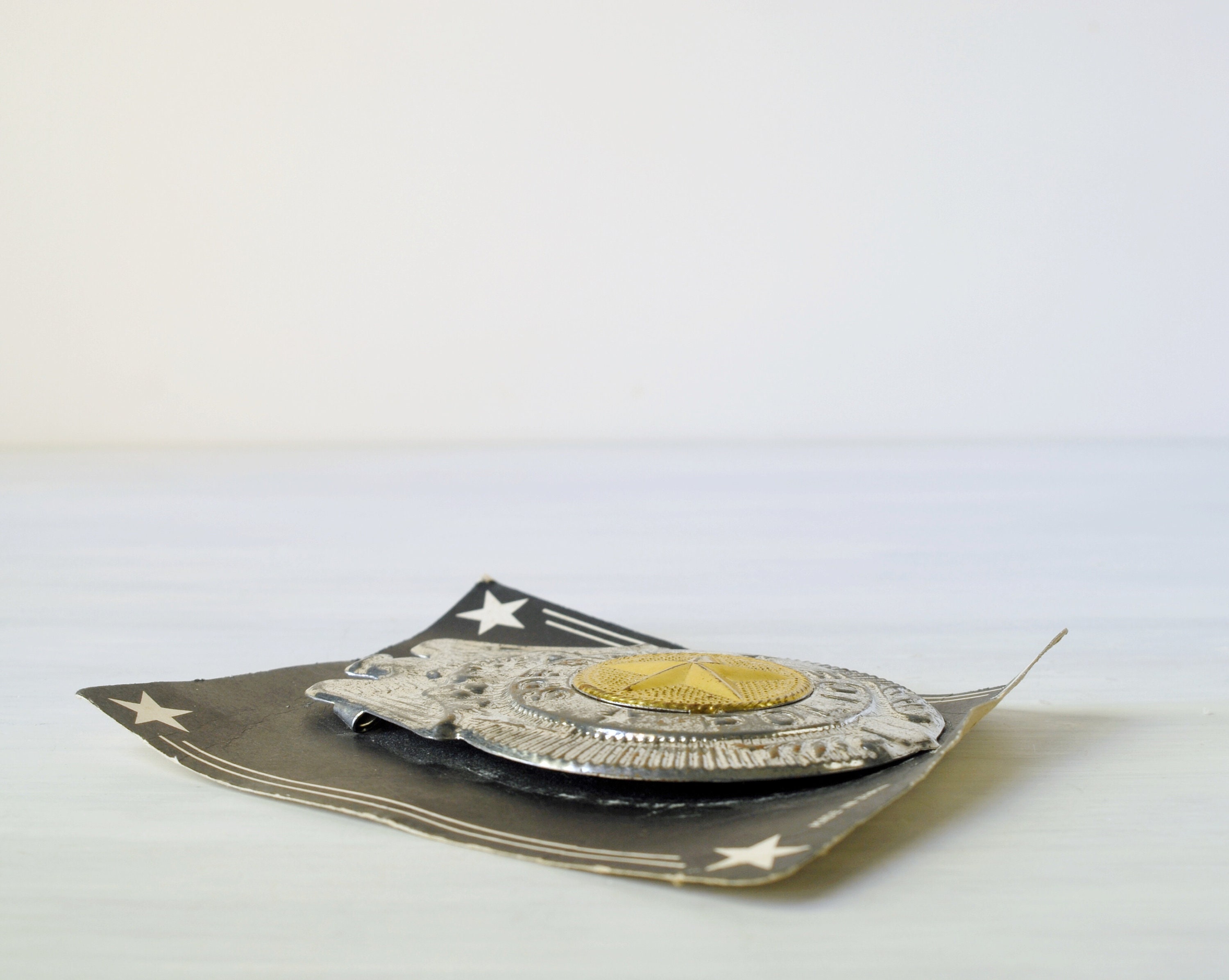 Vintage Special Police Tin Toy Badge, Large, Halloween Costume, Made in ...