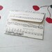 ENVELOPES BAND NERD Set of Six - Etsy