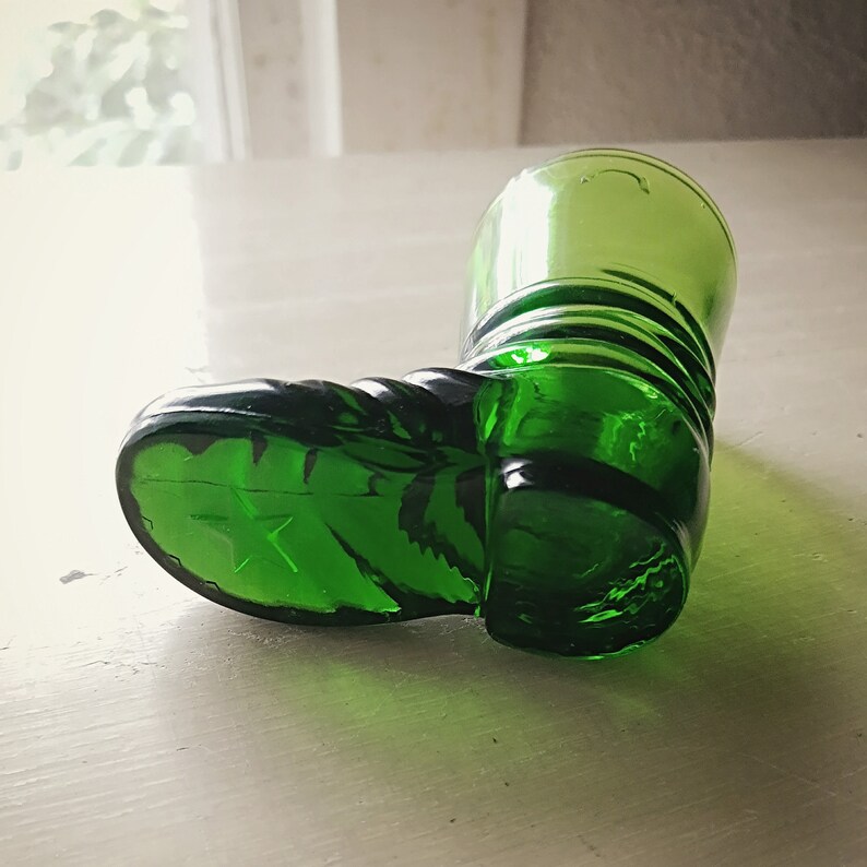 VINTAGE SHOT GLASS Boot - Etsy