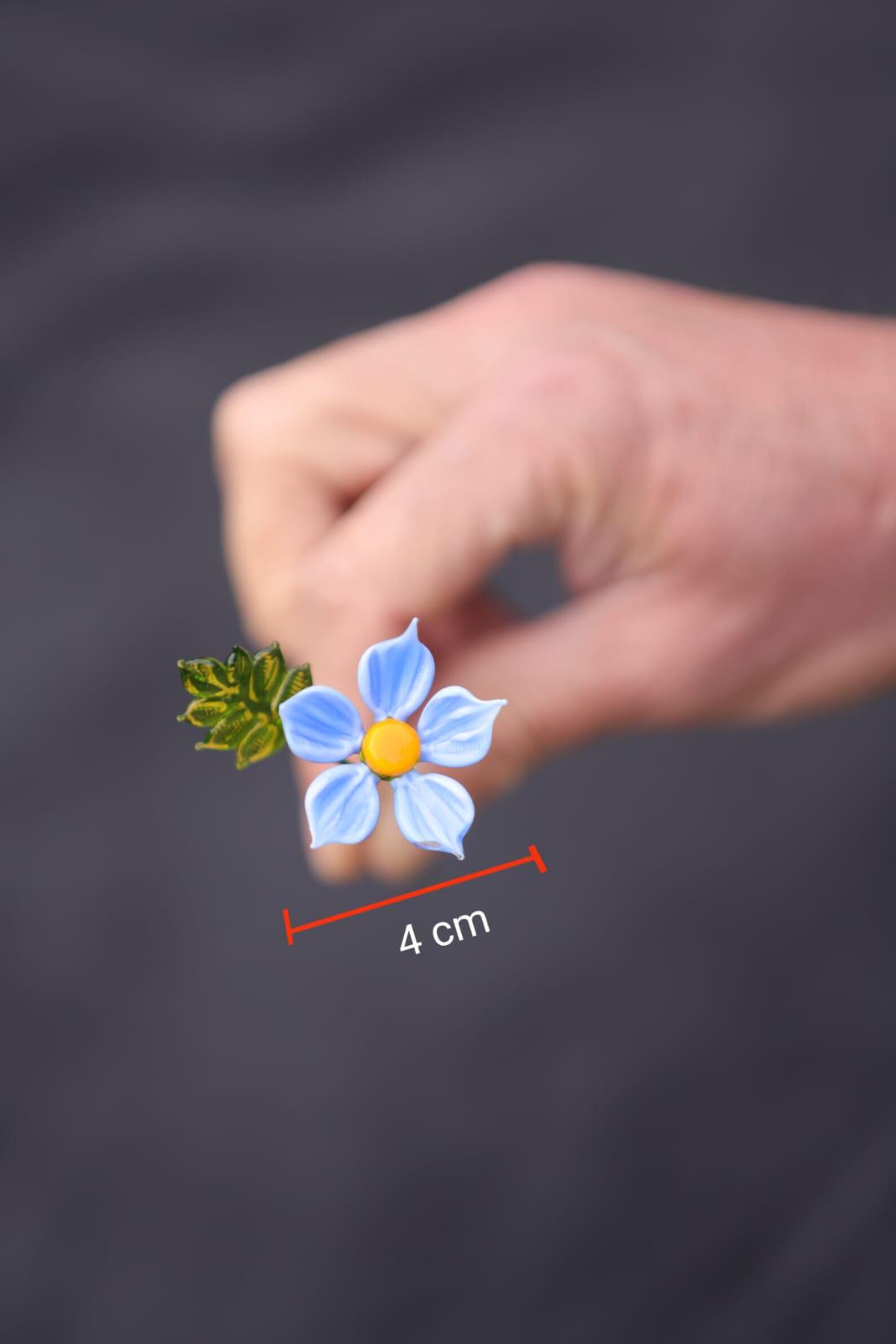 Handmade Glass Miniatures – Flower, Bird & Butterfly Decor | Unique ...