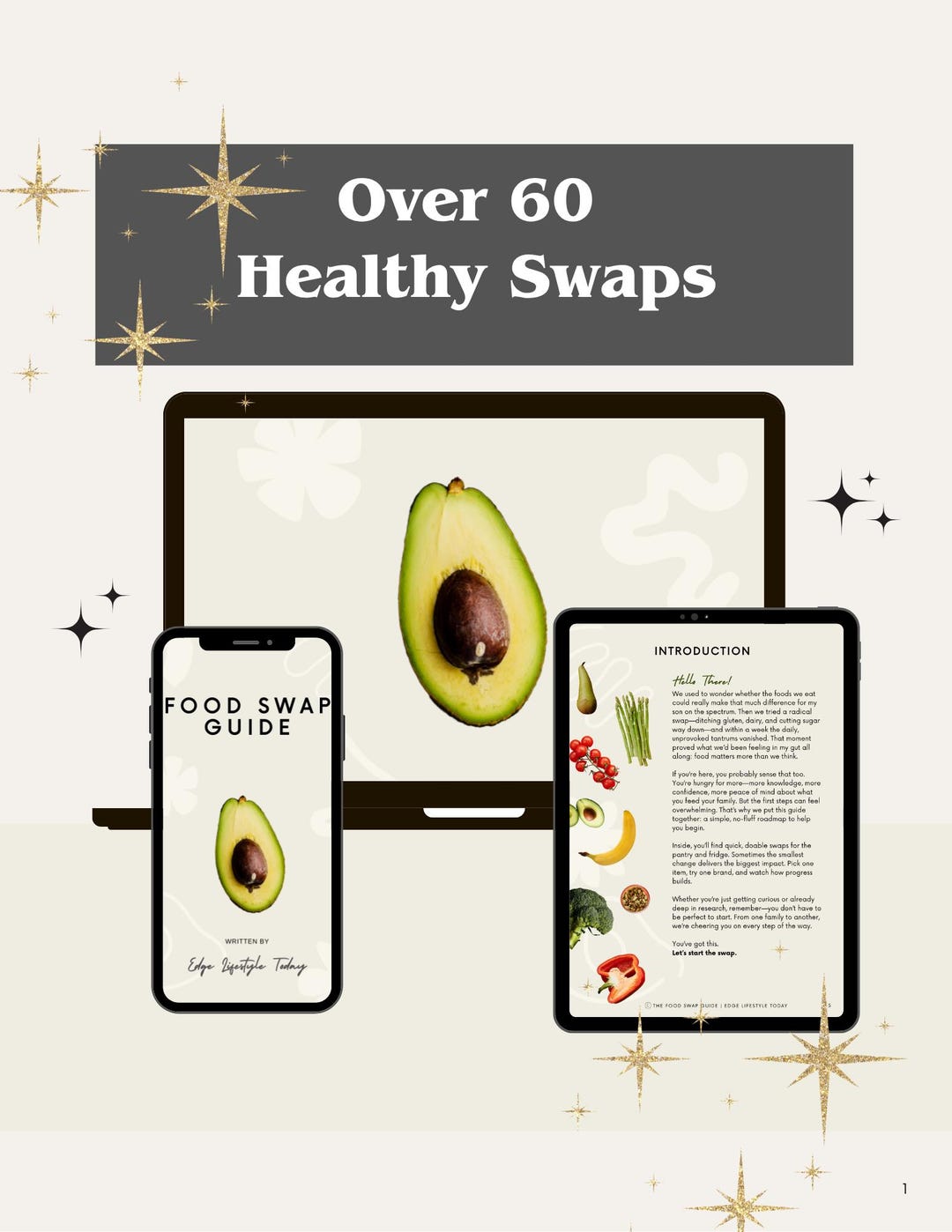 Healthy Food Swap Guide - Etsy