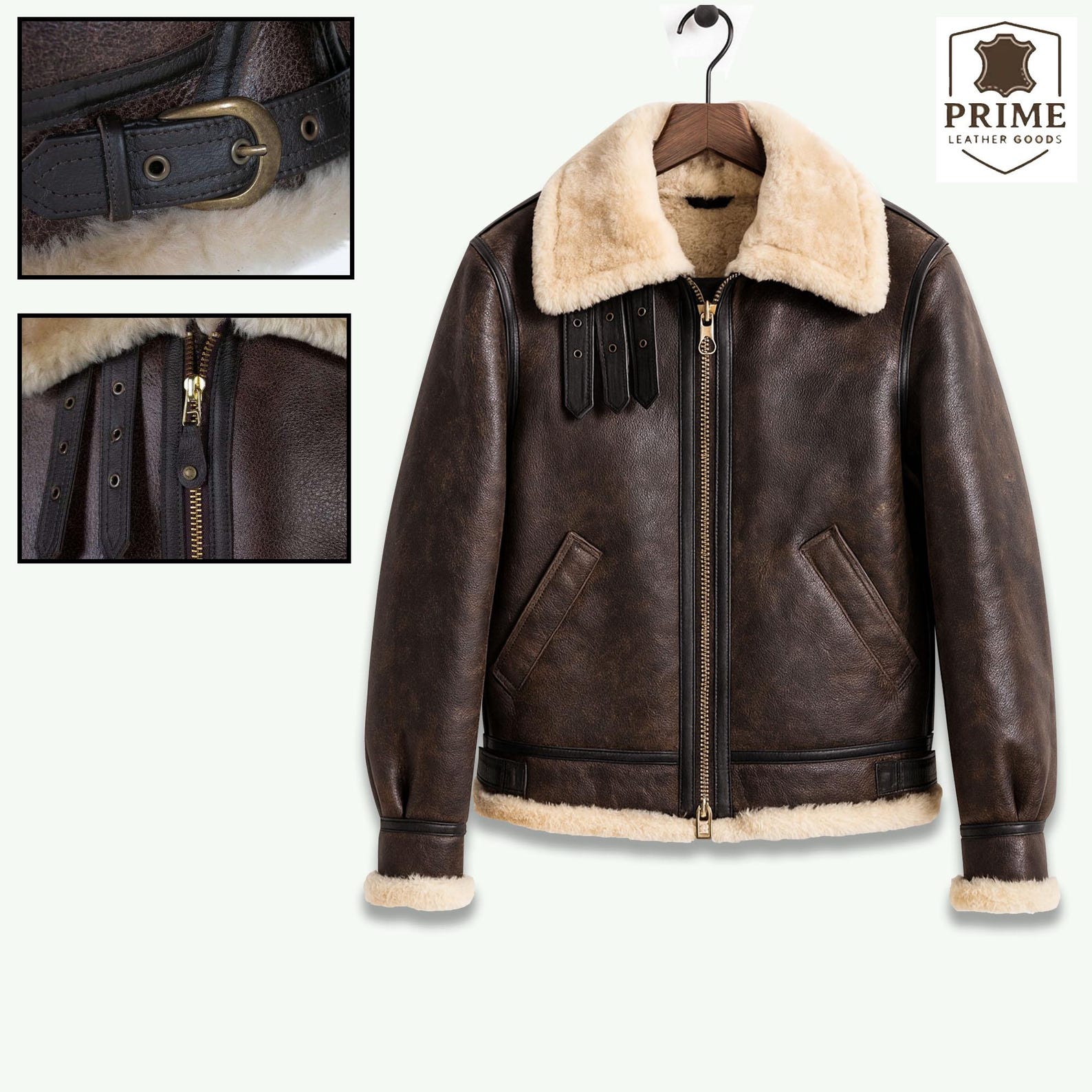 Leon Kennedy Resident Evil Leather Jacket Brown Bomber Cosplay Jacket ...