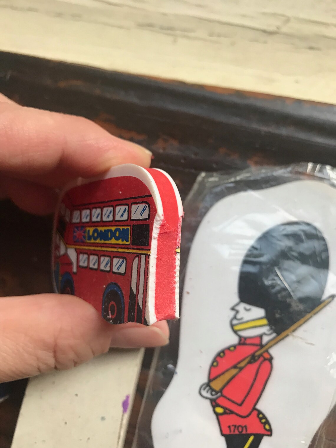 Mixed Lot of 1970s-1980s Novelty Erasers London England Theme - Etsy