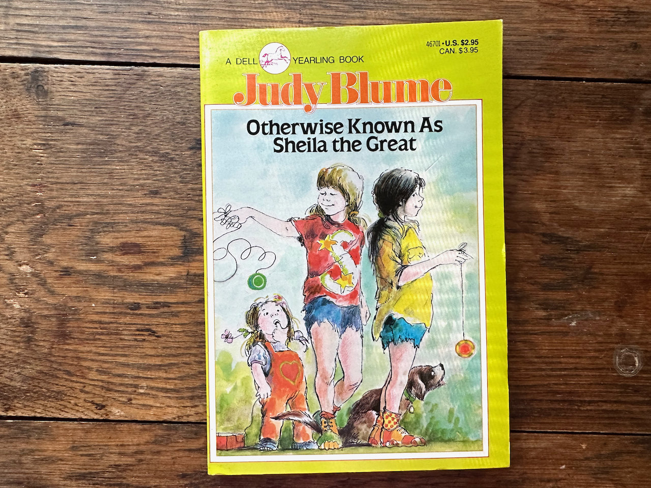 Otherwise Known as Sheila the Great, Judy Blume. Dell Yearling ...