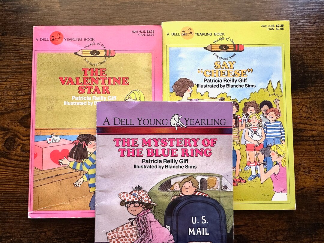 Lot of 3 Patricia Reilly Giff Dell Yearling Paperbacks, 1980s 1985 1987 ...