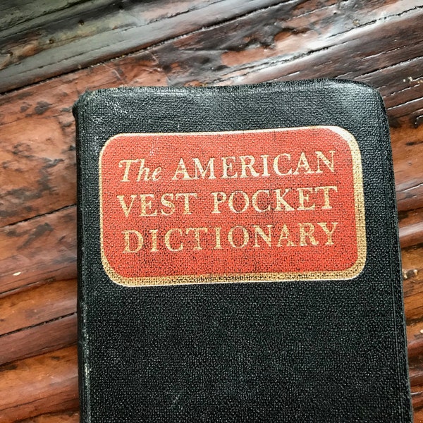 Pocket Dictionary - Etsy