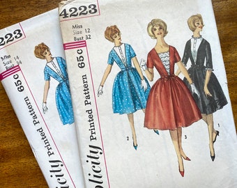 UNCUT Simplicity 4227 Misses Size 12/14 Bust 32/34 | Etsy