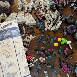 LARGE Lot of Multimac Cosmic Series Building Toy Pieces, 1980s 1990s - Etsy