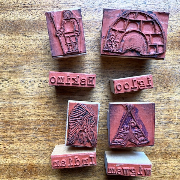 Antique Rubber Stamp - Etsy