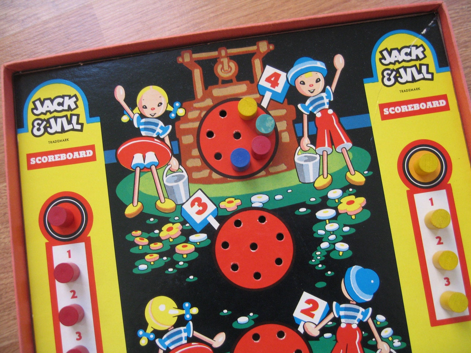 Jack and Jill, Vtg 1956 Cadaco-ellis Children's Board Game, Toy, Great ...