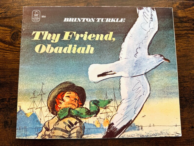 Thy Friend, Obadiah by Brinton Turkle, 1969 Viking Seafarer Paperback ...